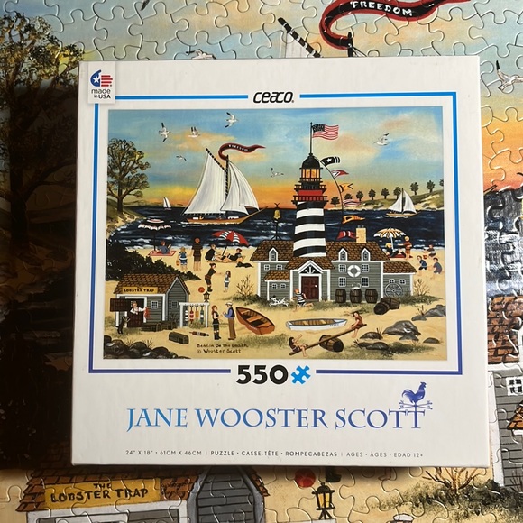 ceaco | Games | 55 Larger Piece Ceaco Jane Wooster Scott Beacon On The ...